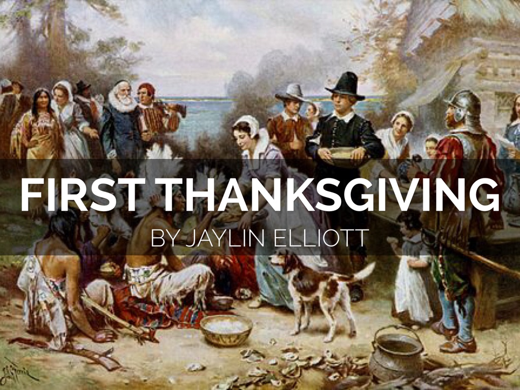 First Thanksgiving by Jaylin Elliott