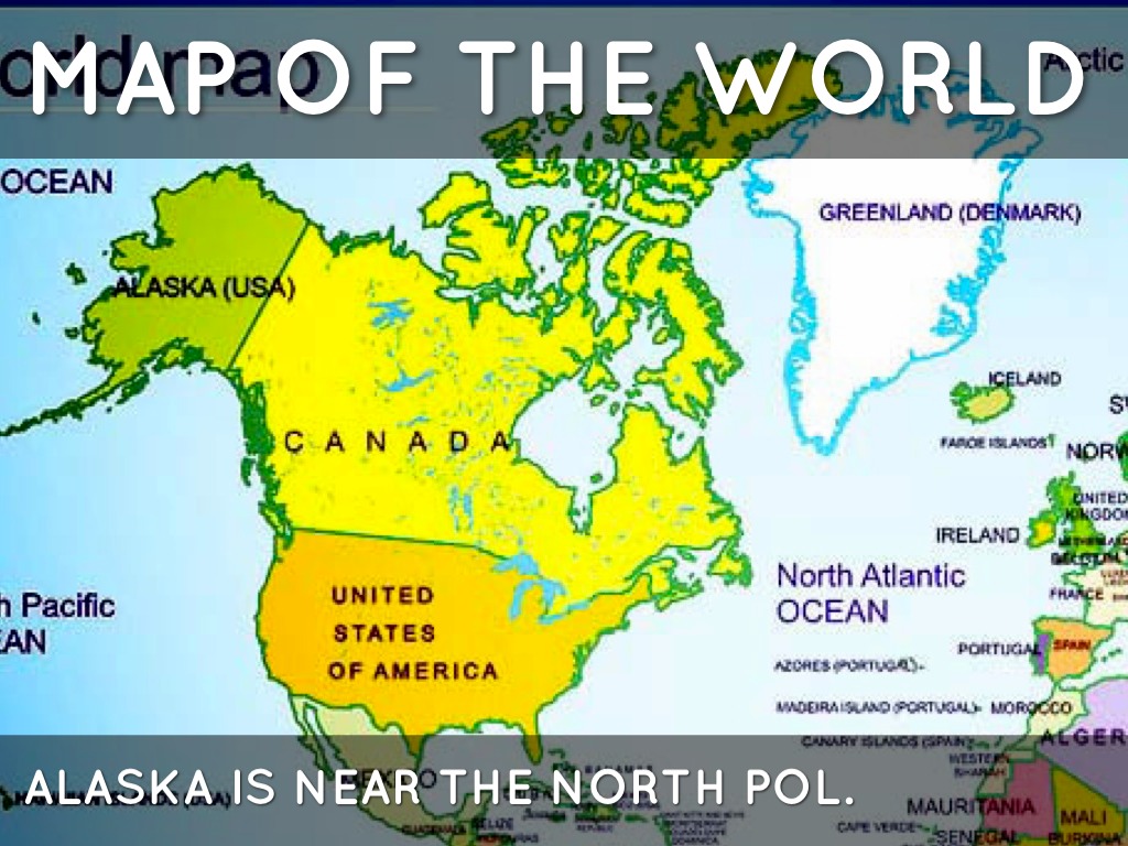 Alaska Location On World Map - Map