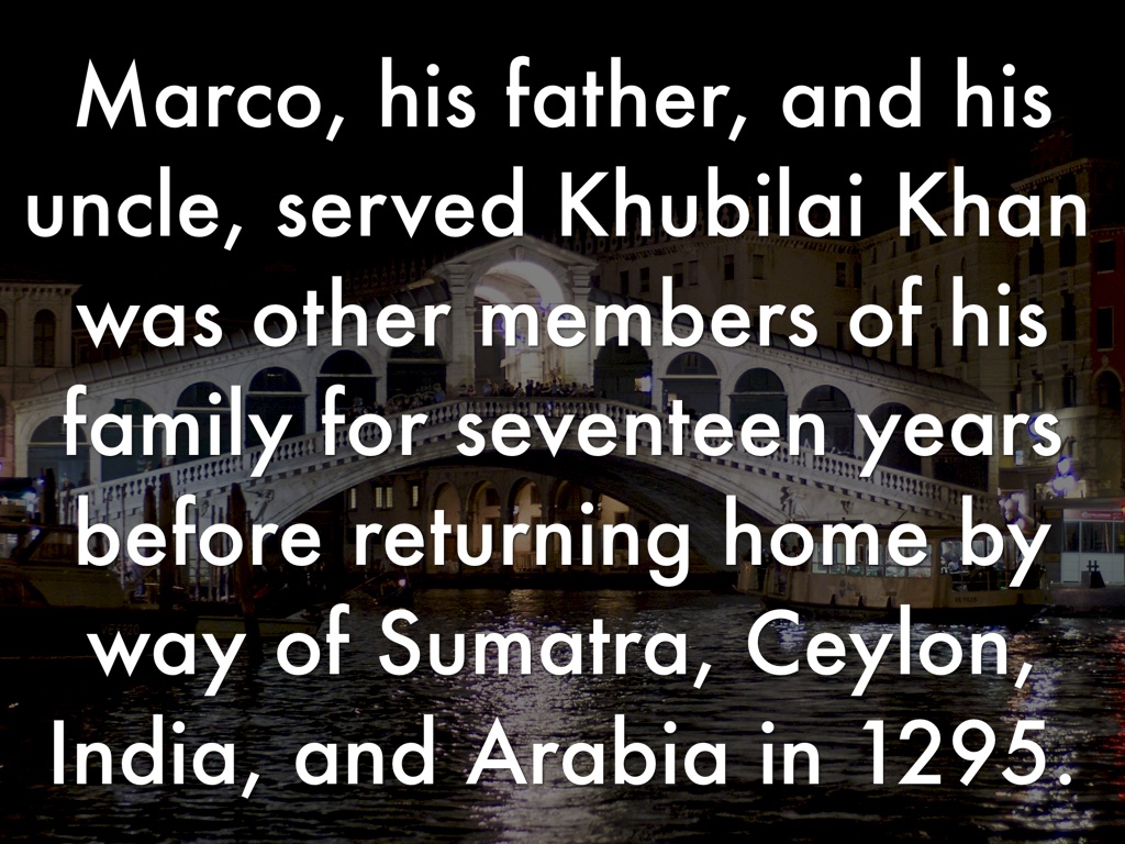 Ibn Battuta And Marco Polo by Erin C.