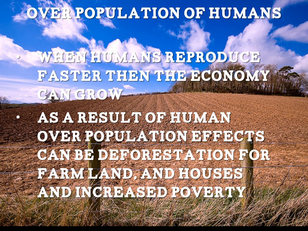 Over Population by Trevin Ssali-gaustad