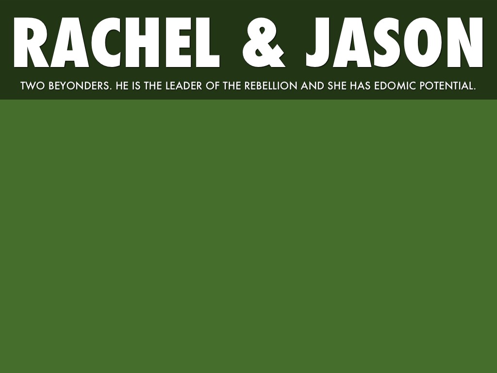 Beyonders: Seeds Of Rebellion by Rachel Barlow