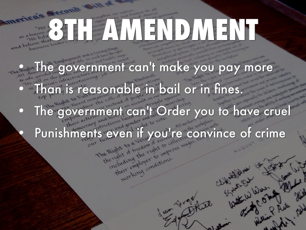 8th Amendment By Kobe Becht