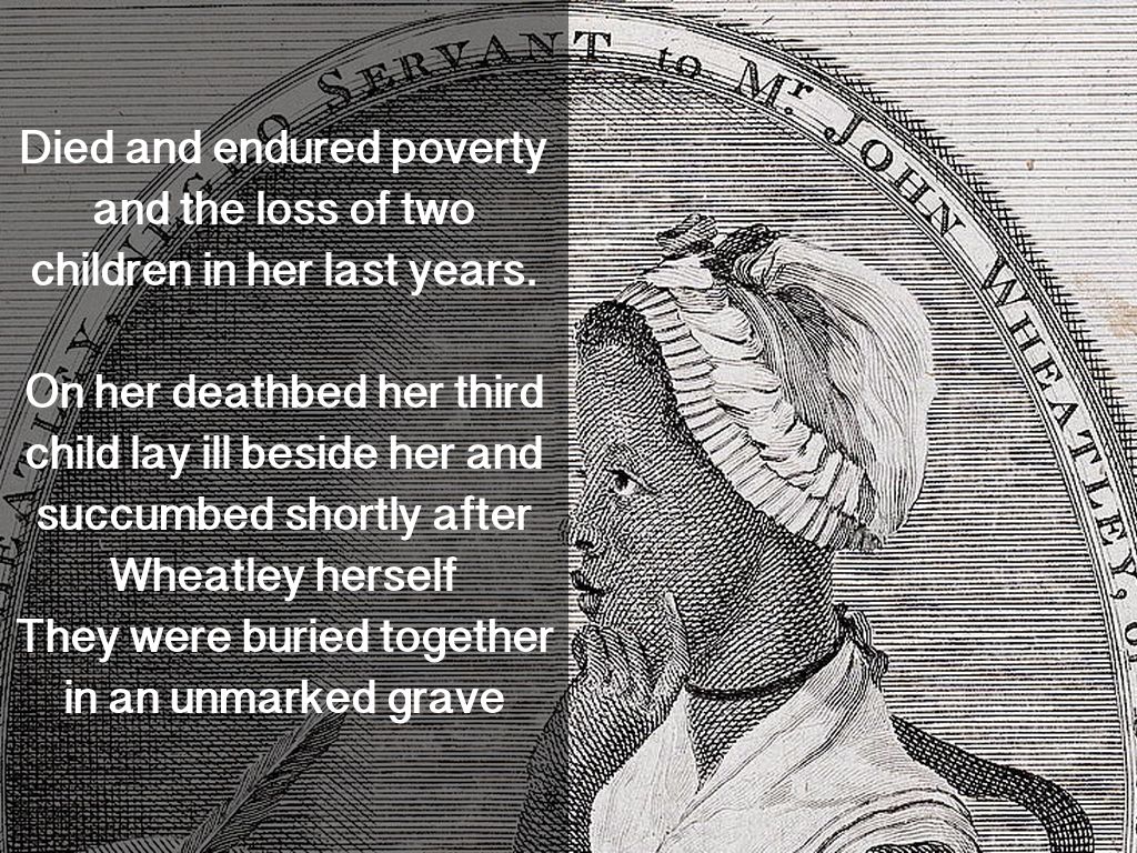 Phillis Wheatly by Mary Petty