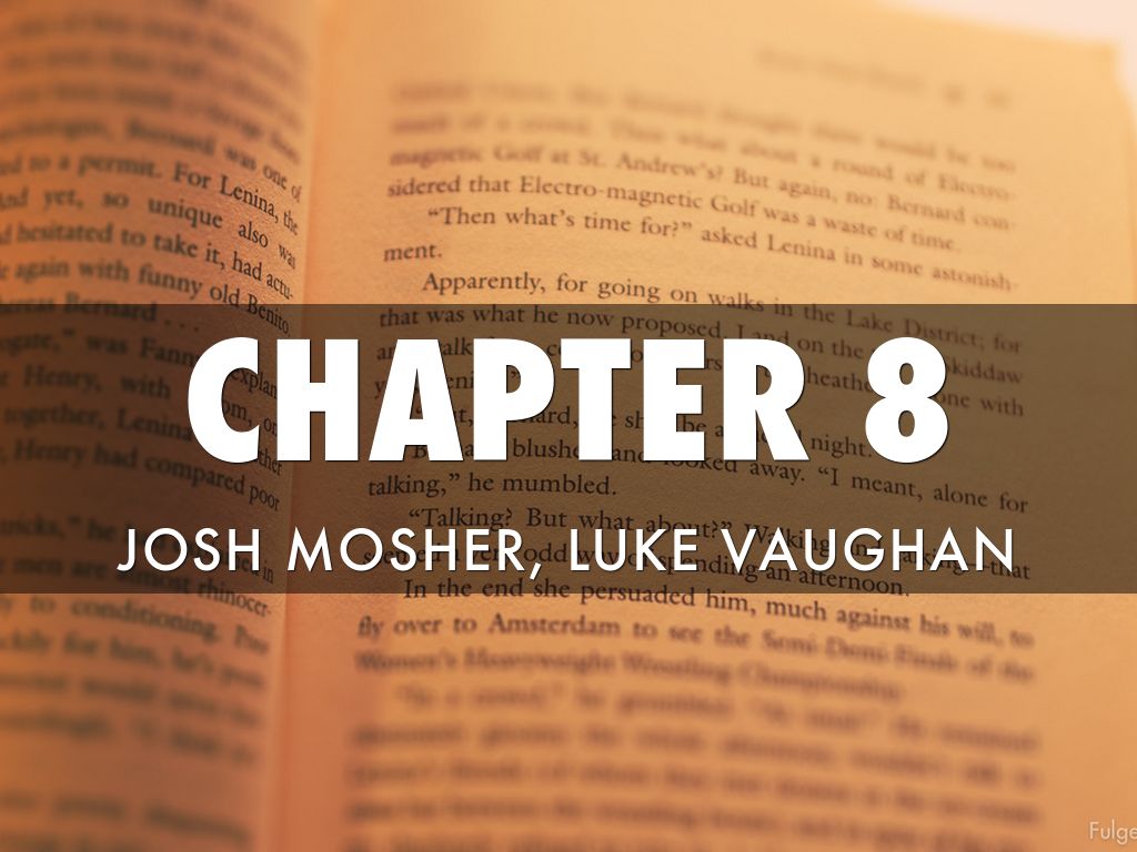 Chapter 8 by Luke Vaughan