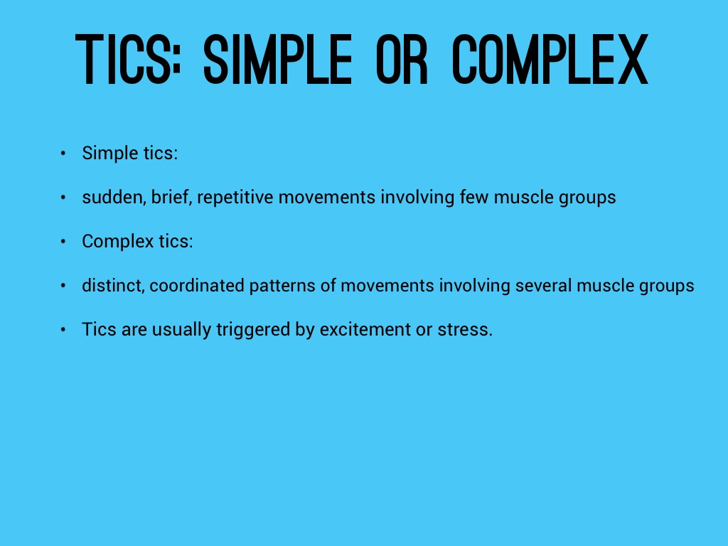Copy of Tourette Syndrome by Holly Couch