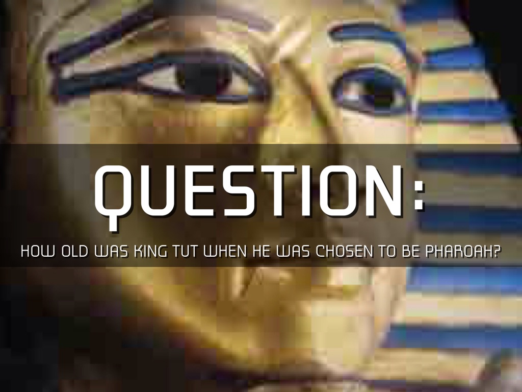 Ancient Egypt King Tut by Marko Hennin