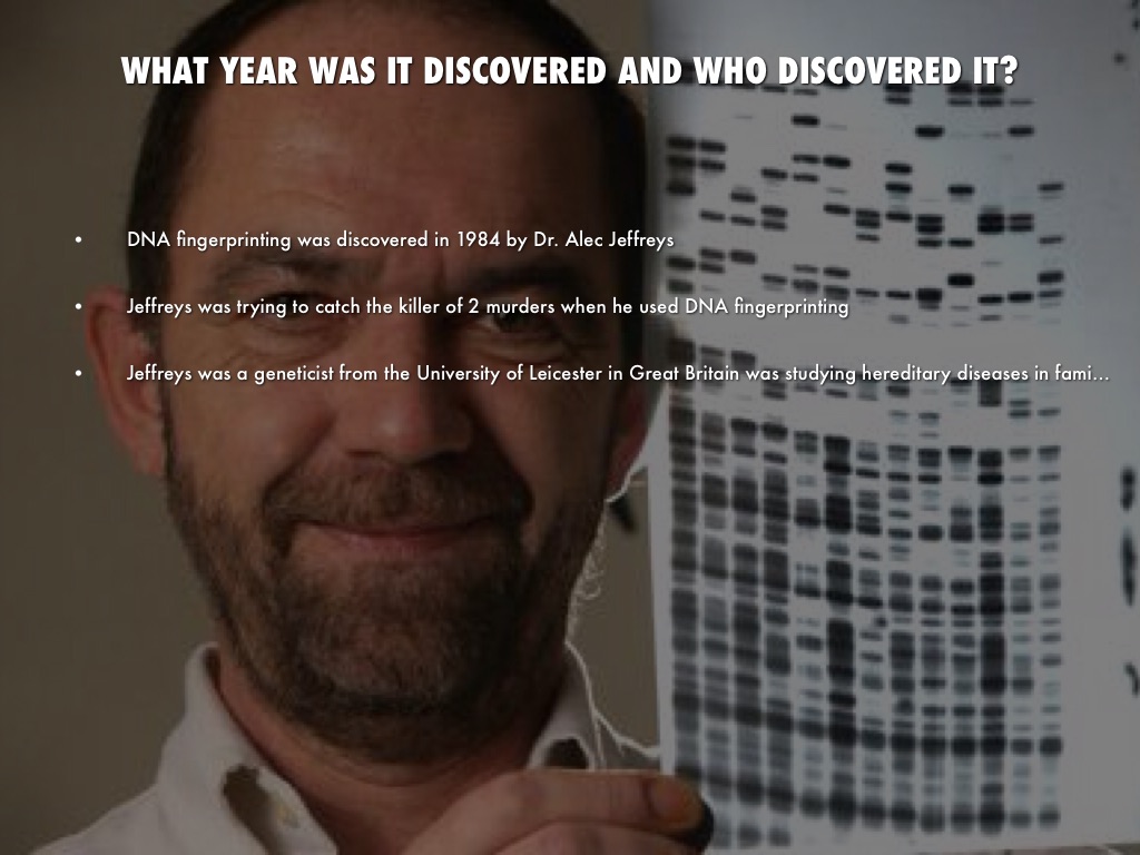 DNA fingerprinting by Sarah Mazurek