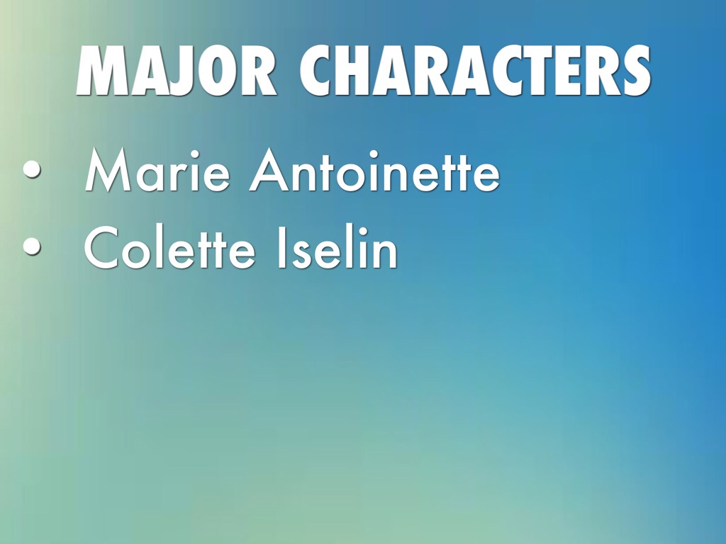 Marie Antoinette, Serial Killer by Baylee Williams