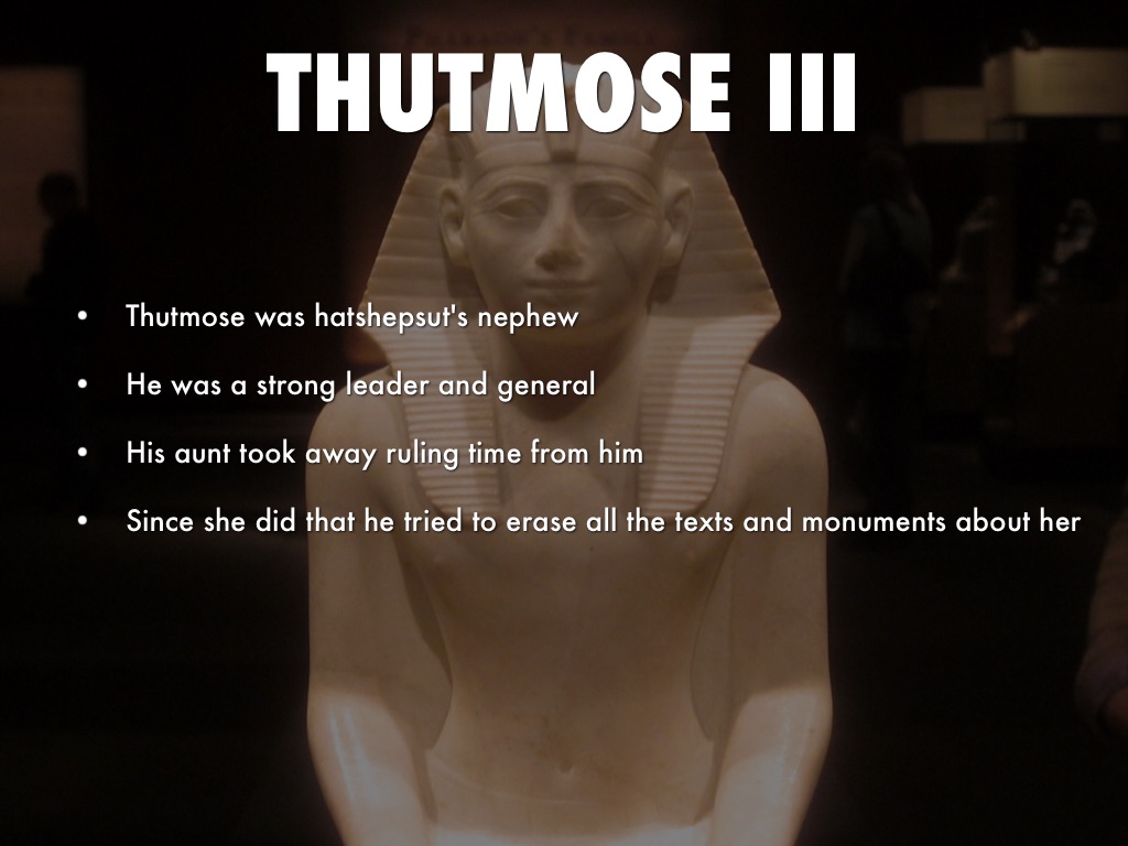 Thutmose III by Deborah Winer