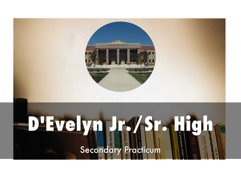 D'Evelyn Jr. Sr. High by cryckman