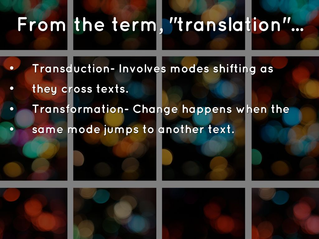 Multimodality Reading Response by Kayli Payne