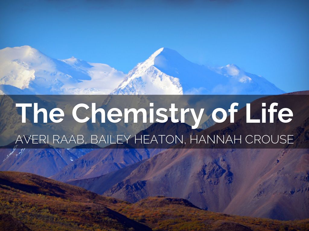 The Chemistry of Life by averiraab07