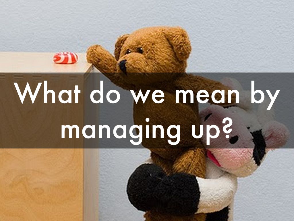 Managing up with Data by Joe Testani