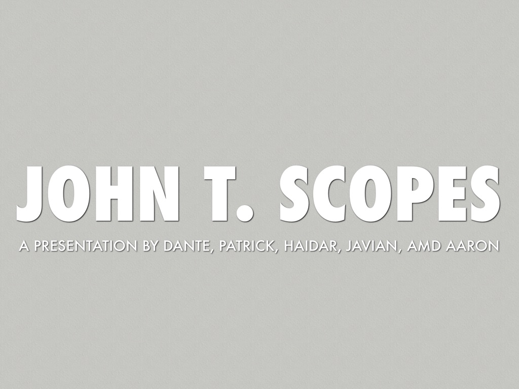 Copy of John T. Scopes by dante9394