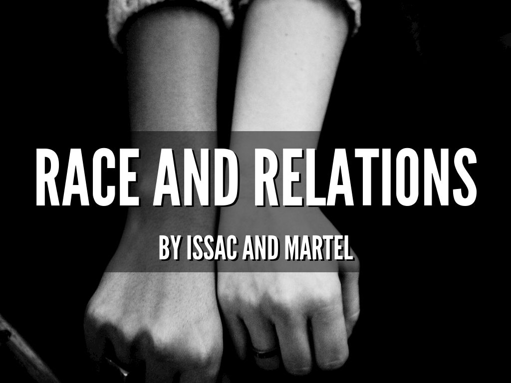 Race And Relations In 1920-1930 by Issac Crosby