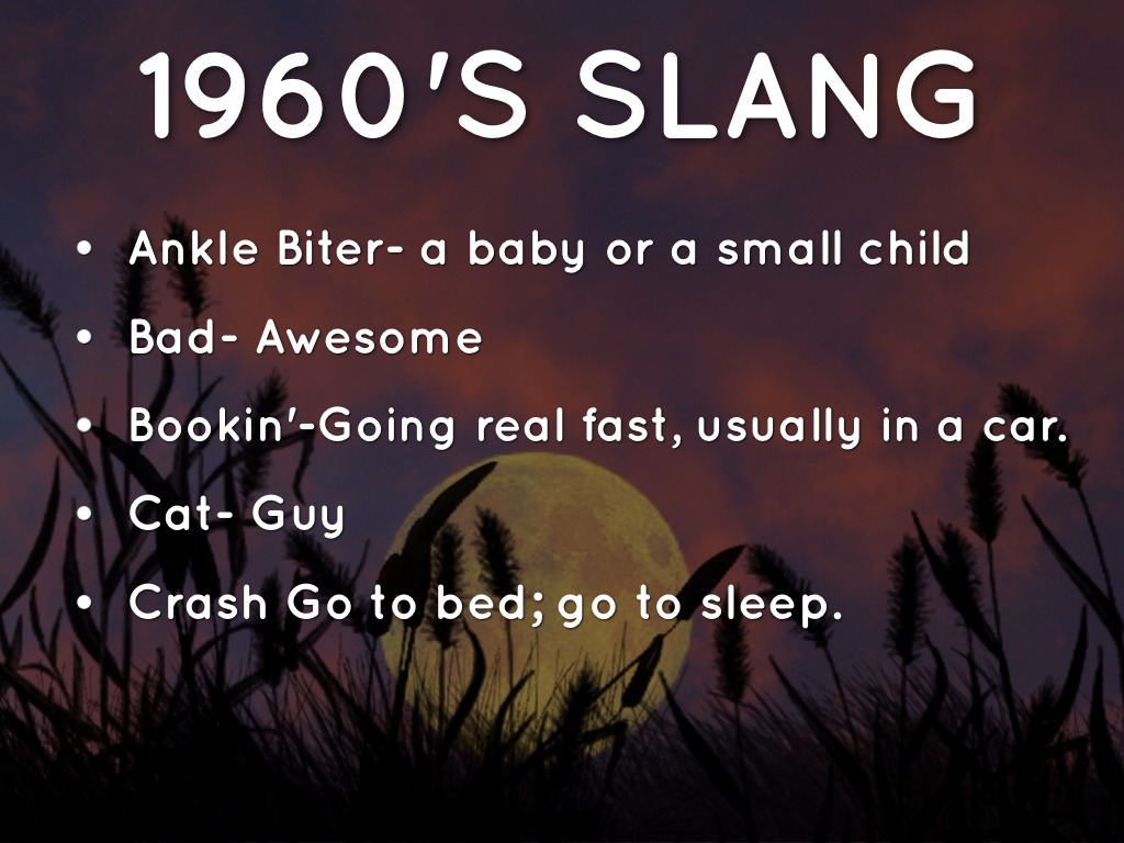 1960 Slang Word Smart