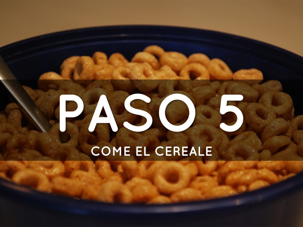 Cómo Hacer Cereales by Mario Gonzalez