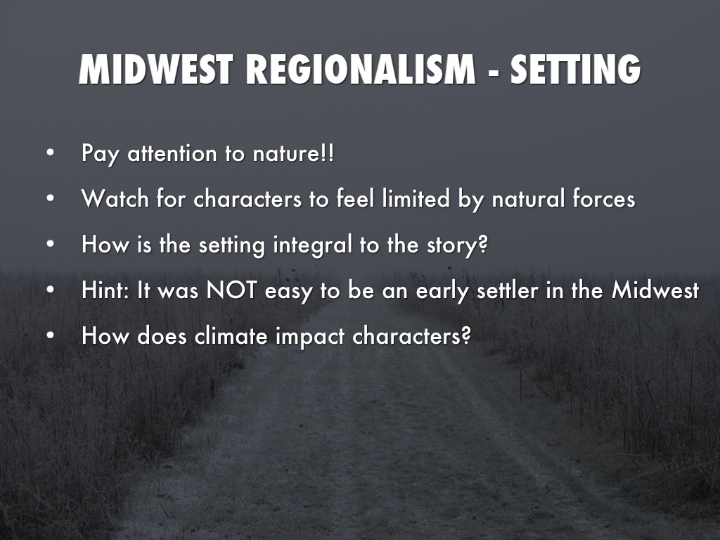 Midwestern Regionalism - Willa Cather by Alee Cotton