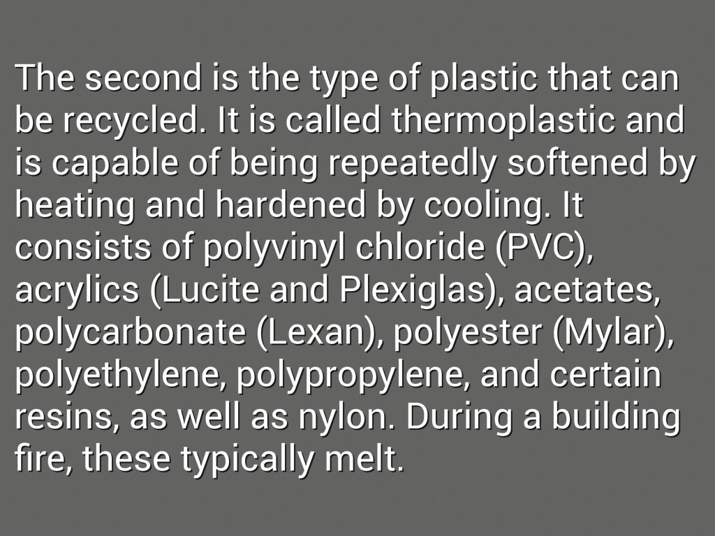 Plastic Finish Test by Marcia Stark