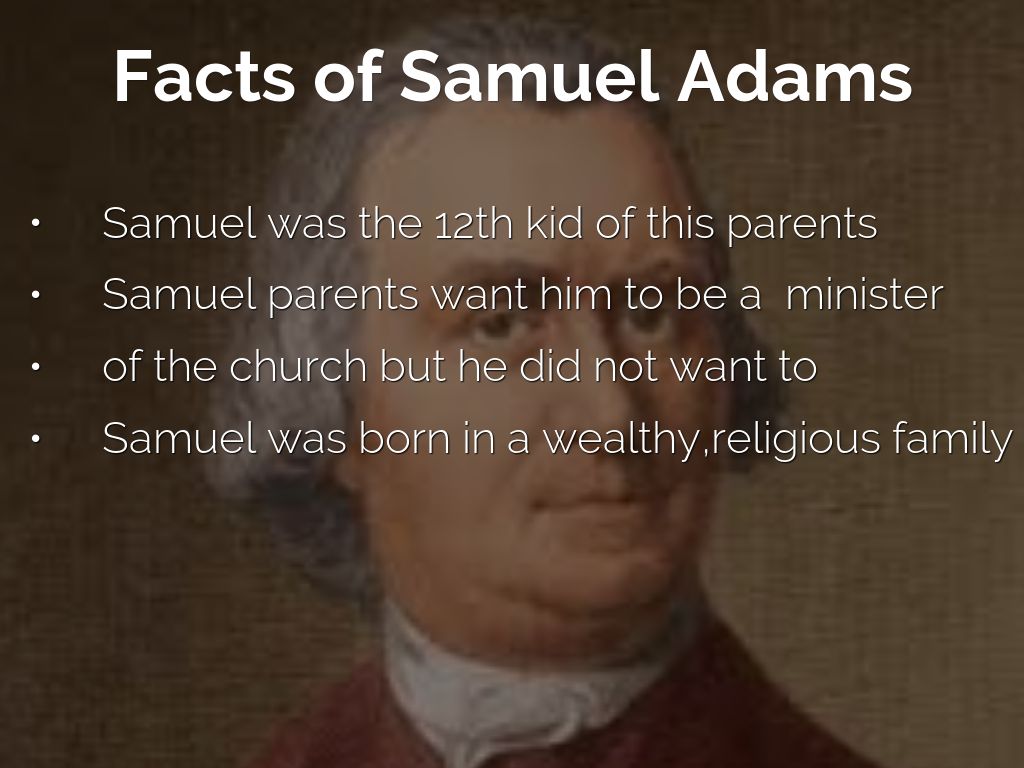 Samuel Adams Family