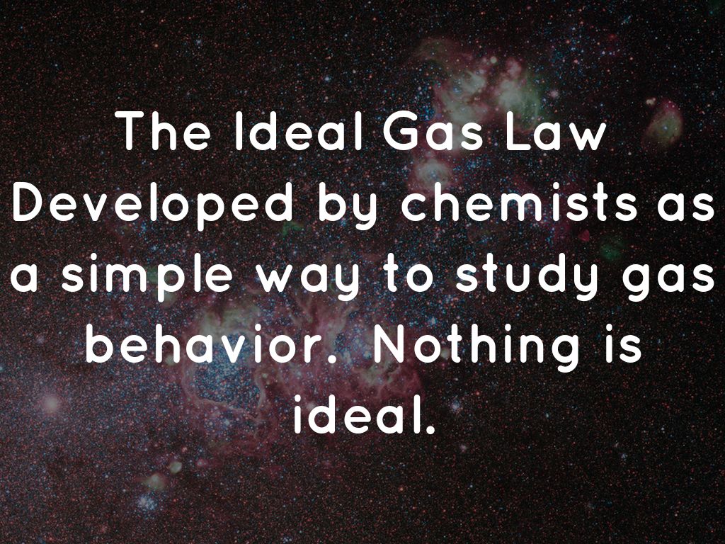 Gas Laws by Marybeth Mineo