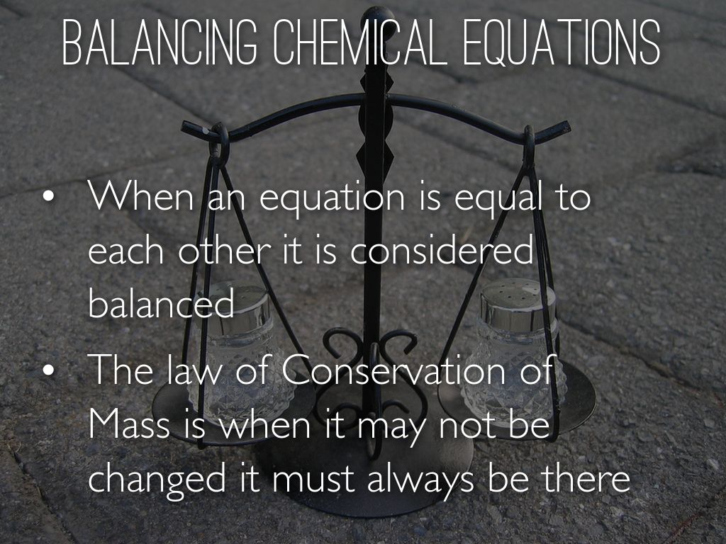 Chemical Reactions by rfregoso702757