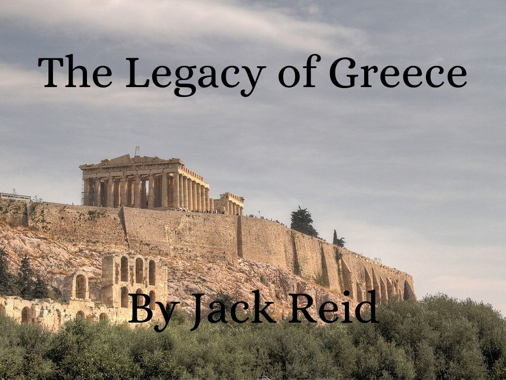 The Legacy Of Greece by Jack Reid 🐷