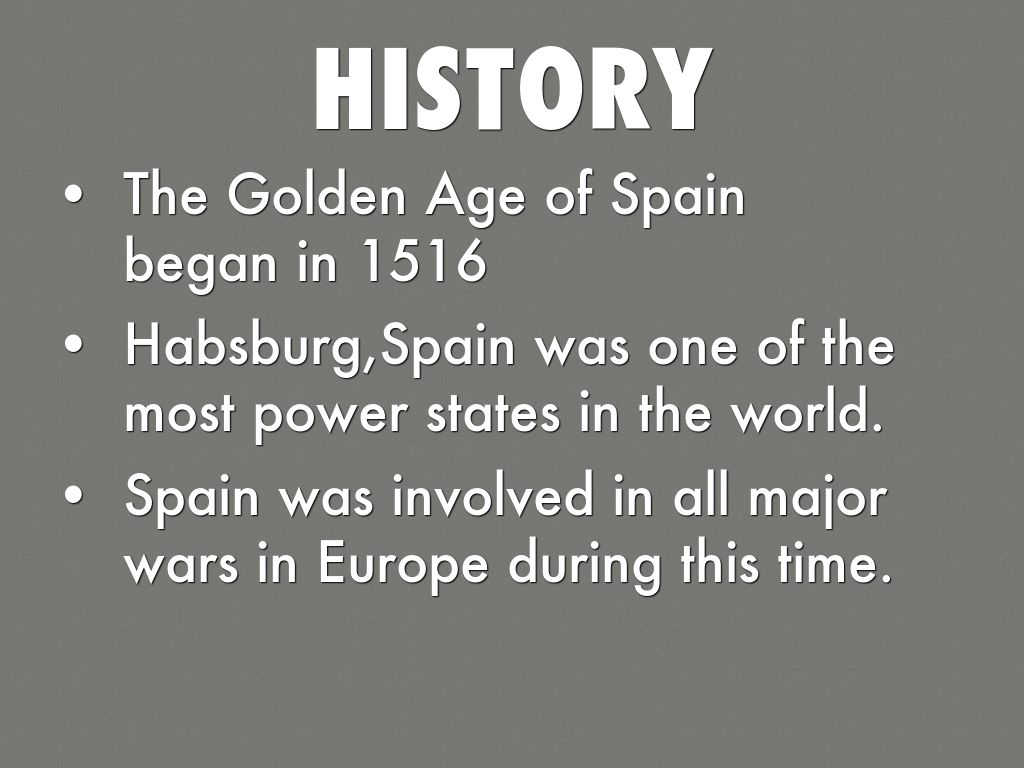 History of España by Flynn Cole