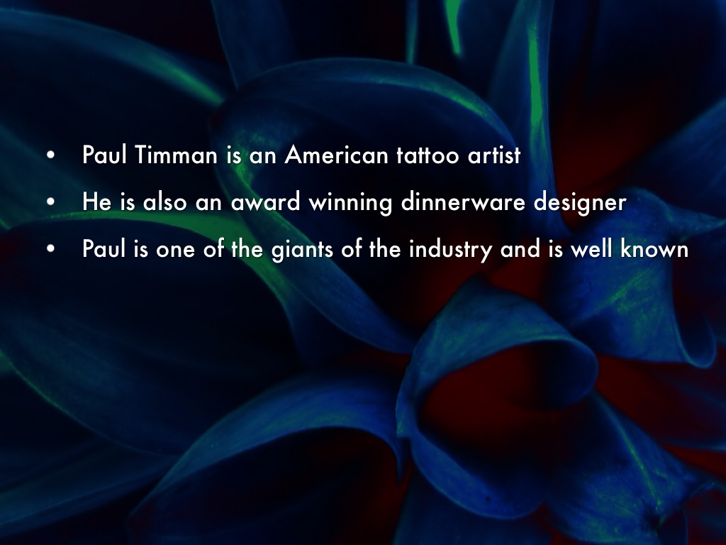 Paul Timman by Angel Dubbs