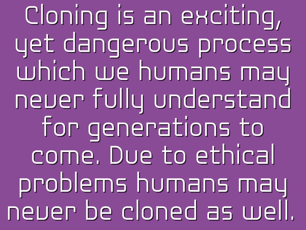 🌍CLONING🐑🐑 by Brooklyn Brunhoeber