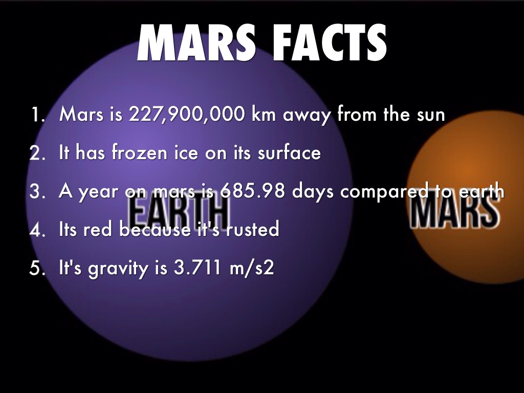 What Are 3 Fun Facts About Mars PELAJARAN