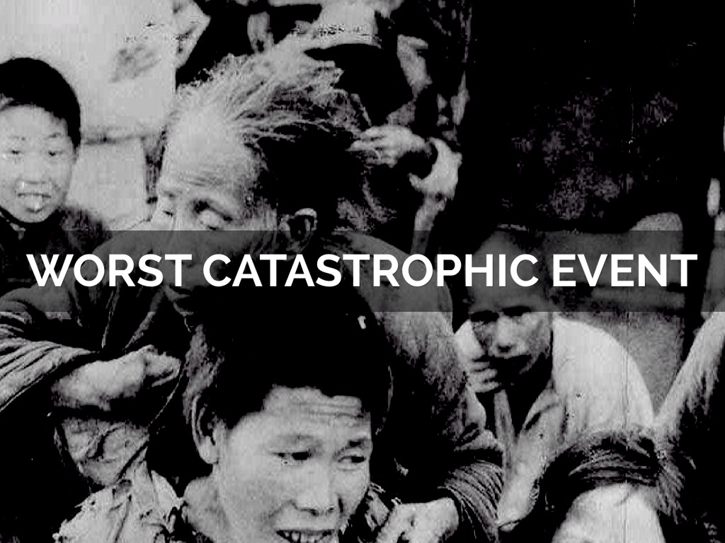 The Worst Catastrophic Event by Luis Dominguez