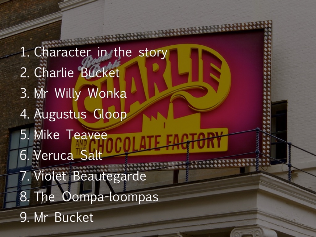 Charlie And The Chocolate Factory by wenxuanlau2006