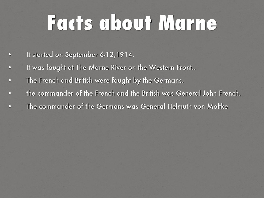The Battle of Marne by 21HallAB