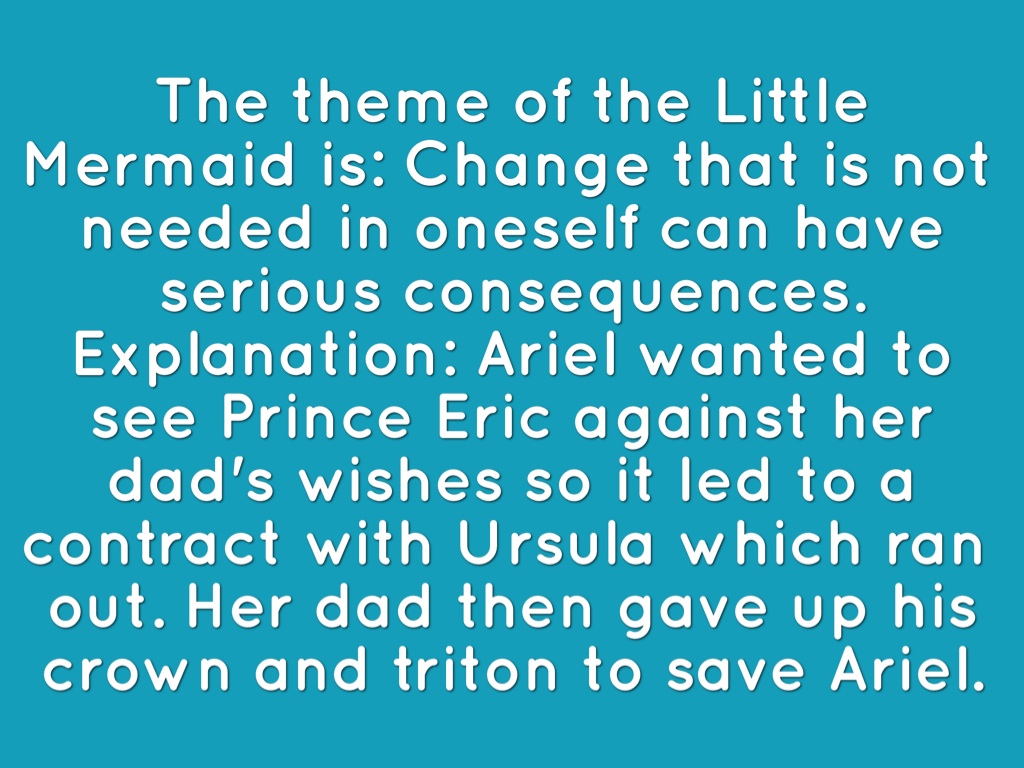 The Little Mermaid - The Hero's Journey by Whitney