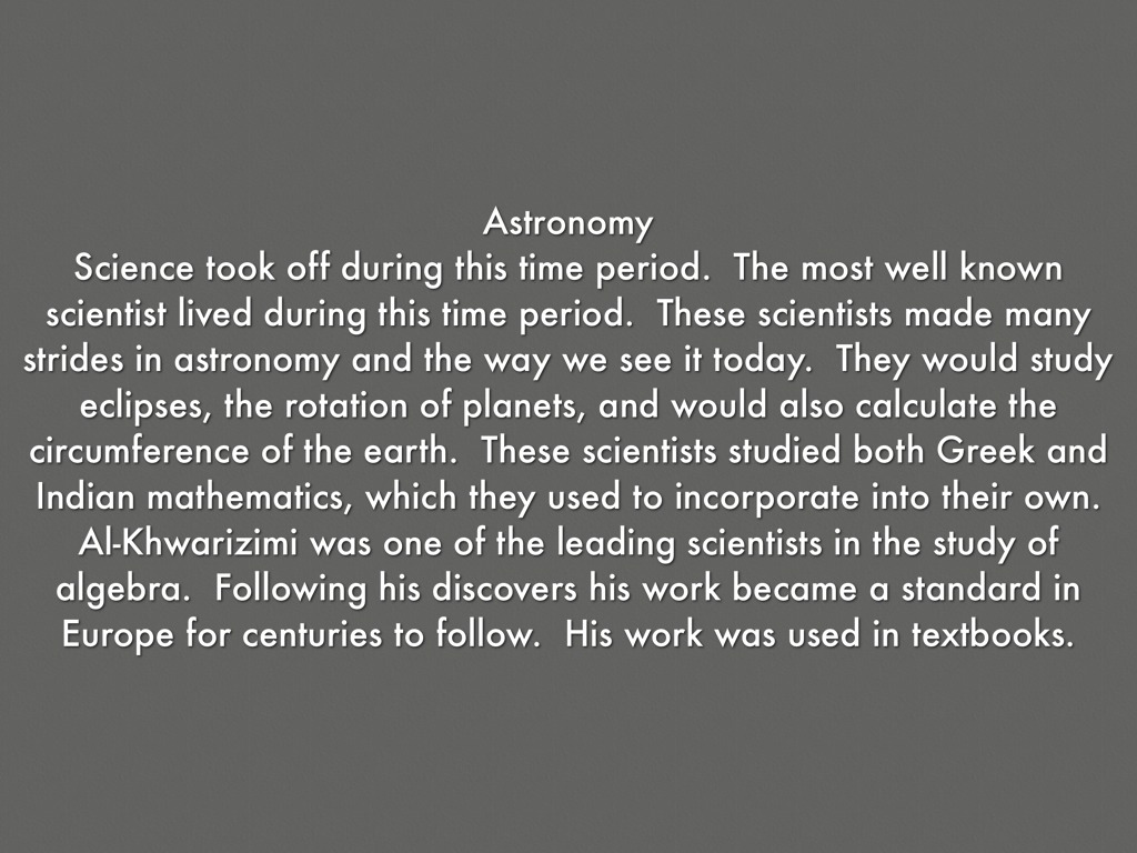 Islamic Golden Age-Cody G. by Cody Griffis