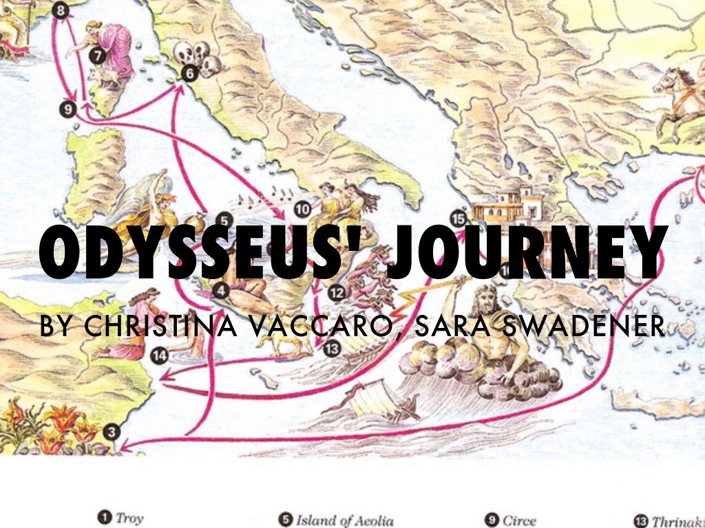 Odysseus trip | Mapsru.com