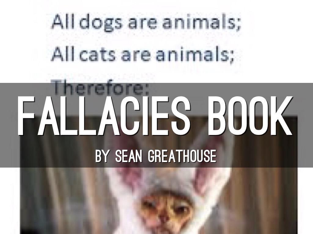 Fallacies Book by Sean Greathouse
