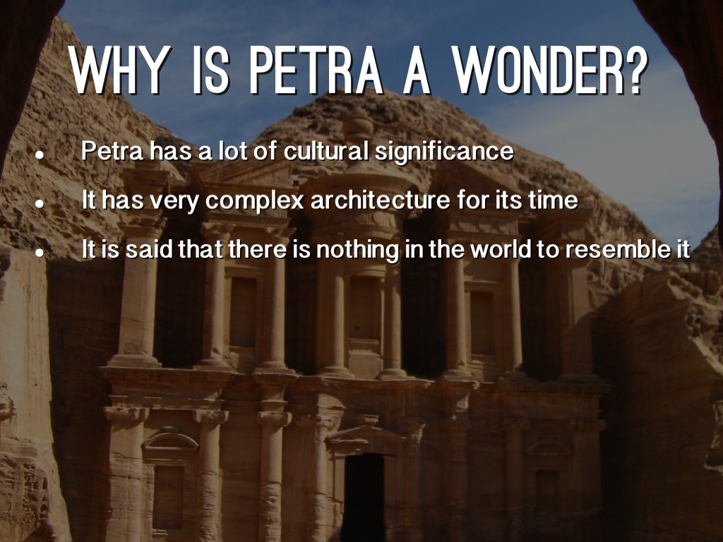 Who Built Petra