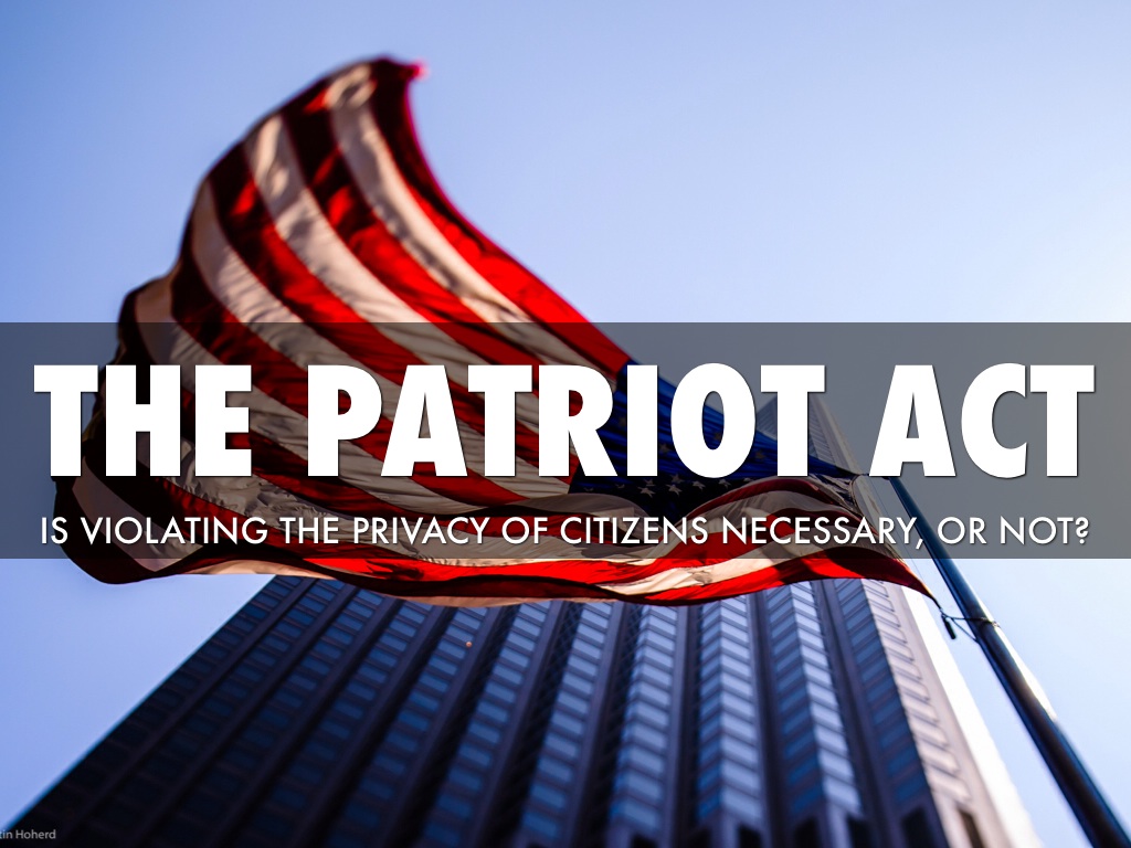 Patriot Act by Joselyn Keys