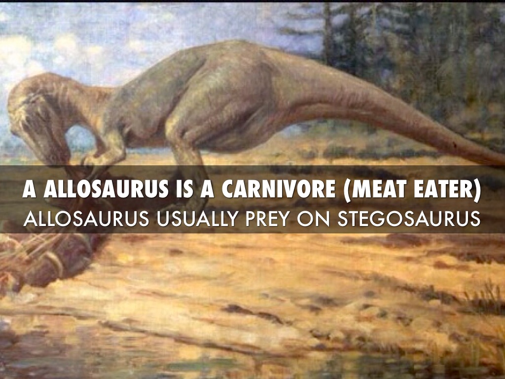 Allosaurus by Gunnar Carter