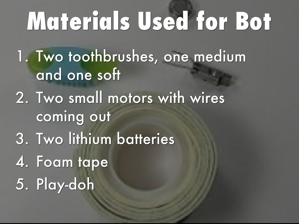 Bristlebots: The Fast and the Annoying! By Brodie N.