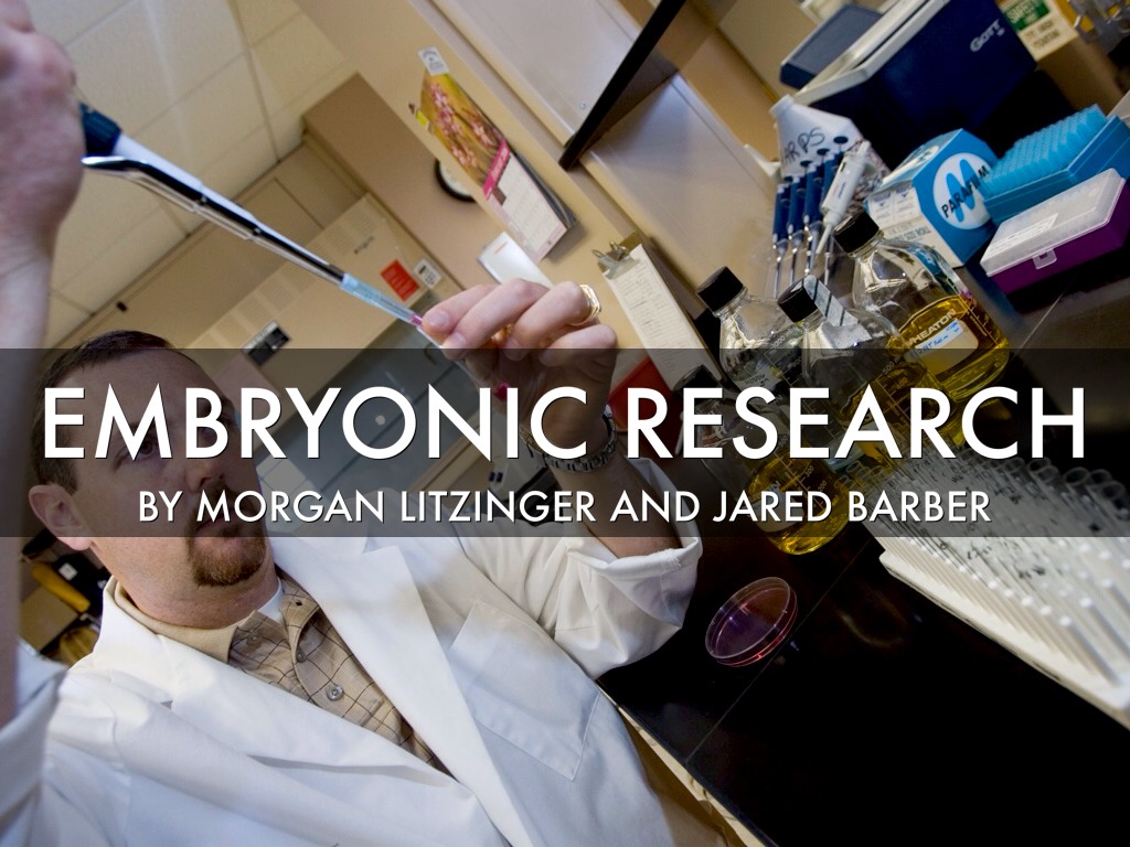 Embryonic Research by Jared Barber