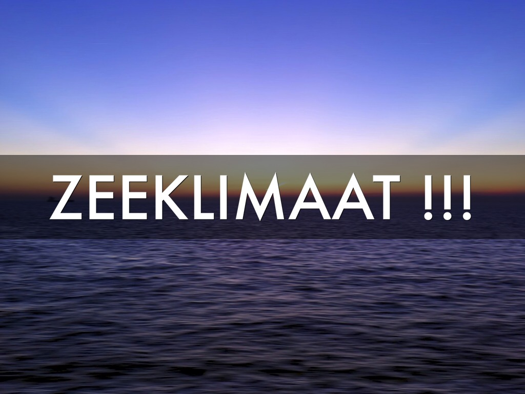 Zee Klimaat by Safaä Saleh