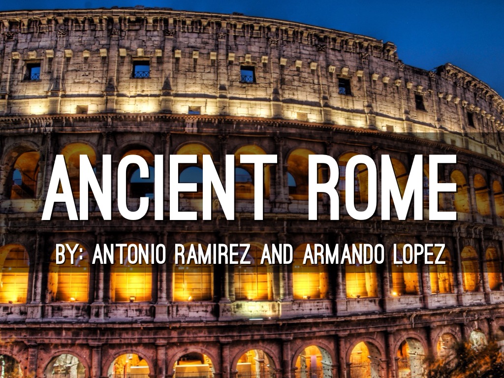 Ancient Rome by Antonio Ramirez