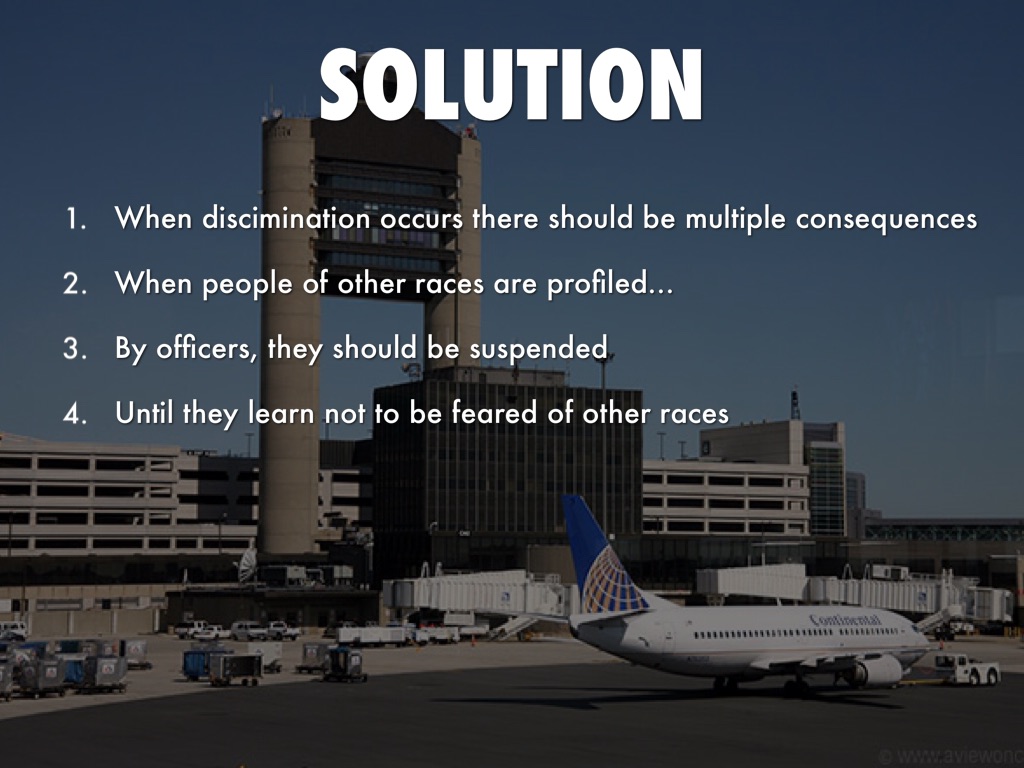 Racial Profiling In Airports by Chris Dalton