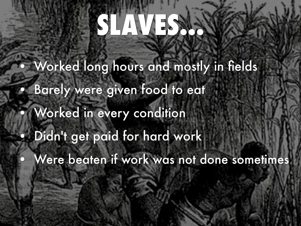 Slavery In America By Mikah Foggie And Hailey Lyons by