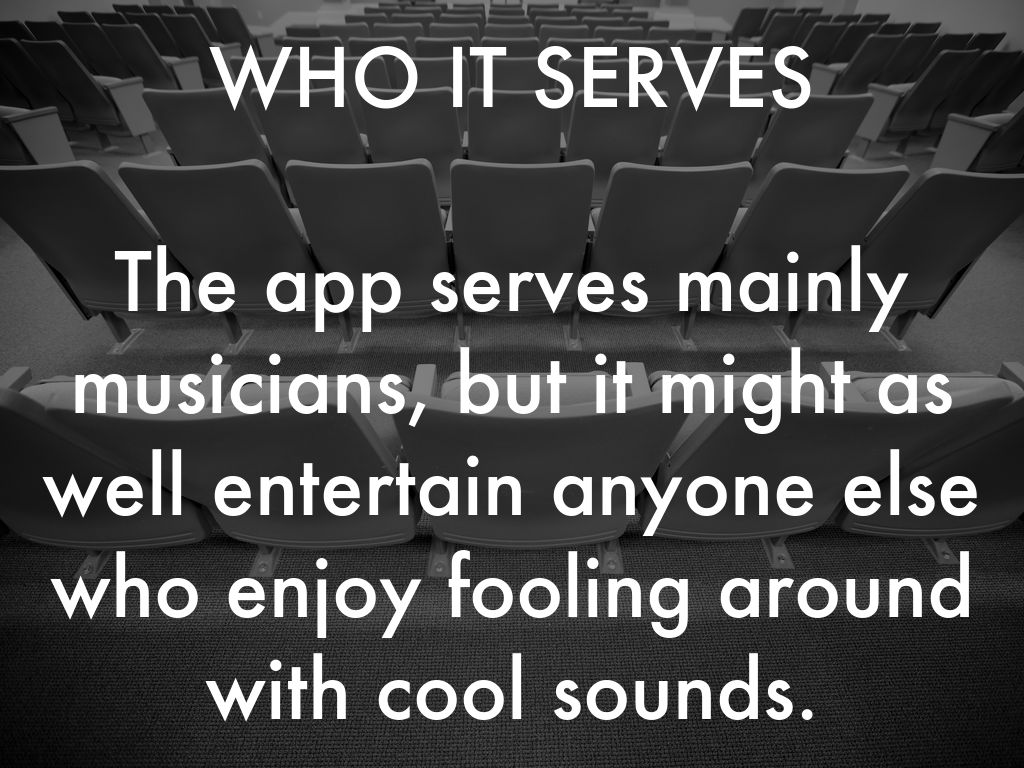 The Amazing Magical Music Machine Indeed - Presentation