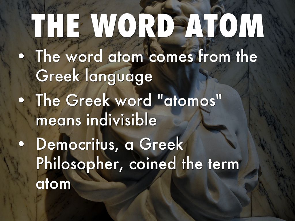 The Atom by Bryce Baxter