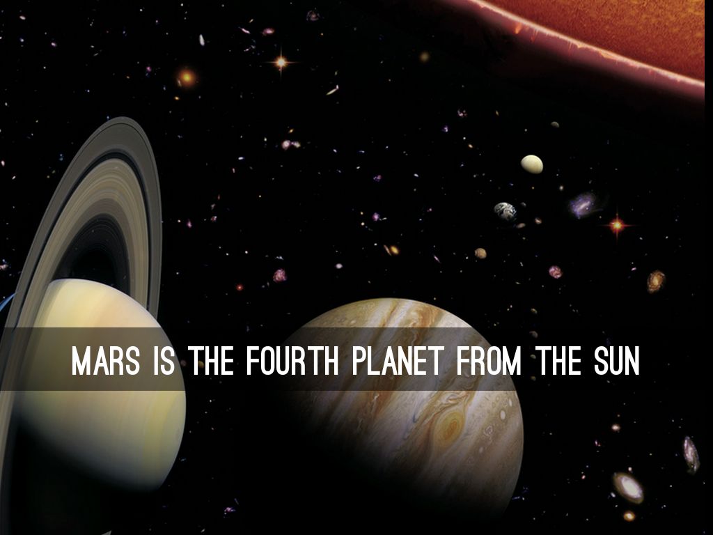 Mars 4th Planet From The Sun